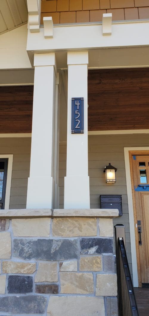 Optima Font Metal Letters & Numbers | Atlas Signs