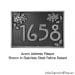 Acorn Address Plaque | Atlas Signs and Plaques
