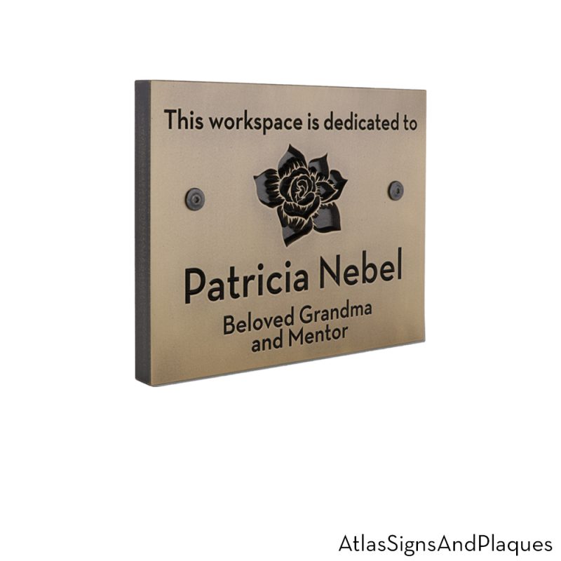 Building Recognition Plaque | Atlas Signs and Plaques