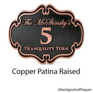 Victorian Style Business Advertising Sign | Atlas Signs and Plaques