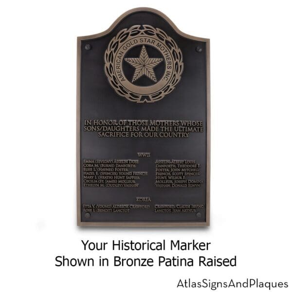 Your Historical Marker | Atlas Signs and Plaques