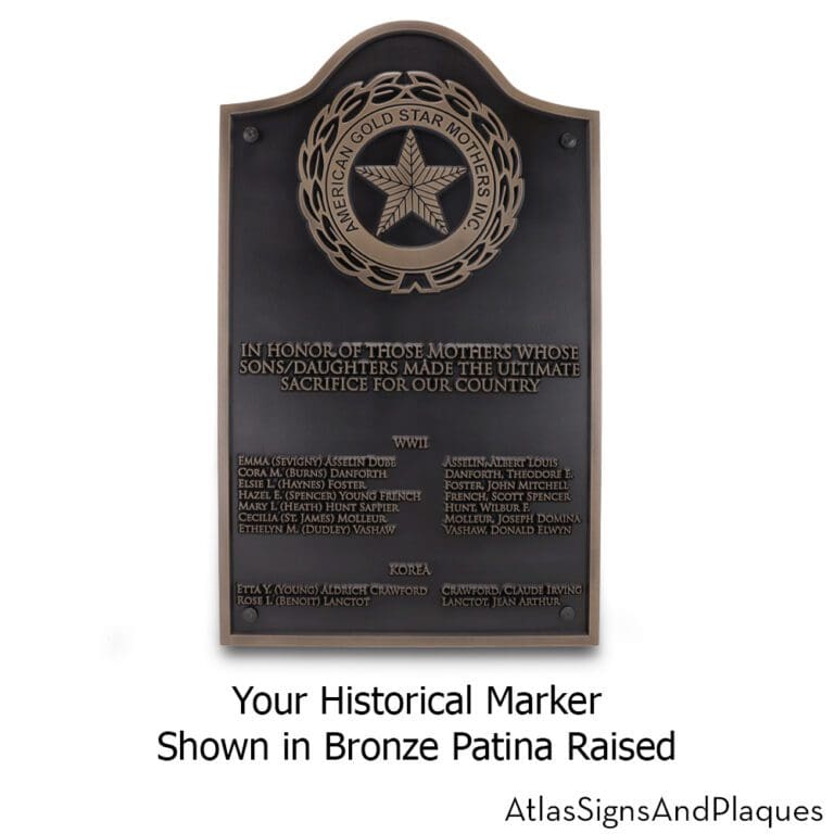 Your Historical Marker | Atlas Signs and Plaques