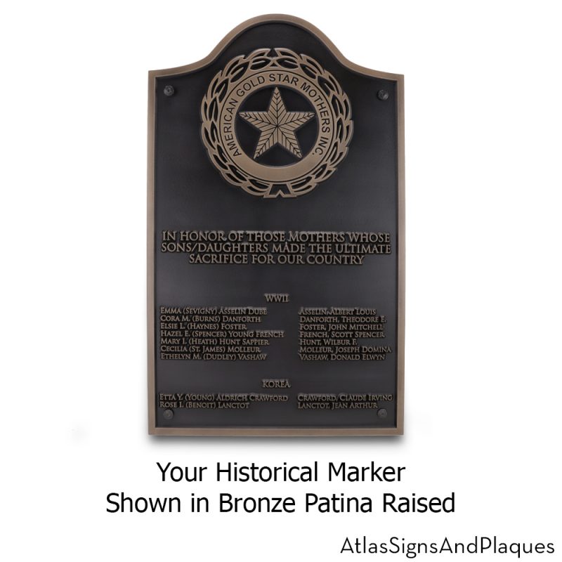 Your Historical Marker | Atlas Signs and Plaques
