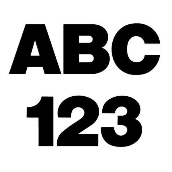 Helvetica Font Metal Letters & Numbers | Atlas Signs